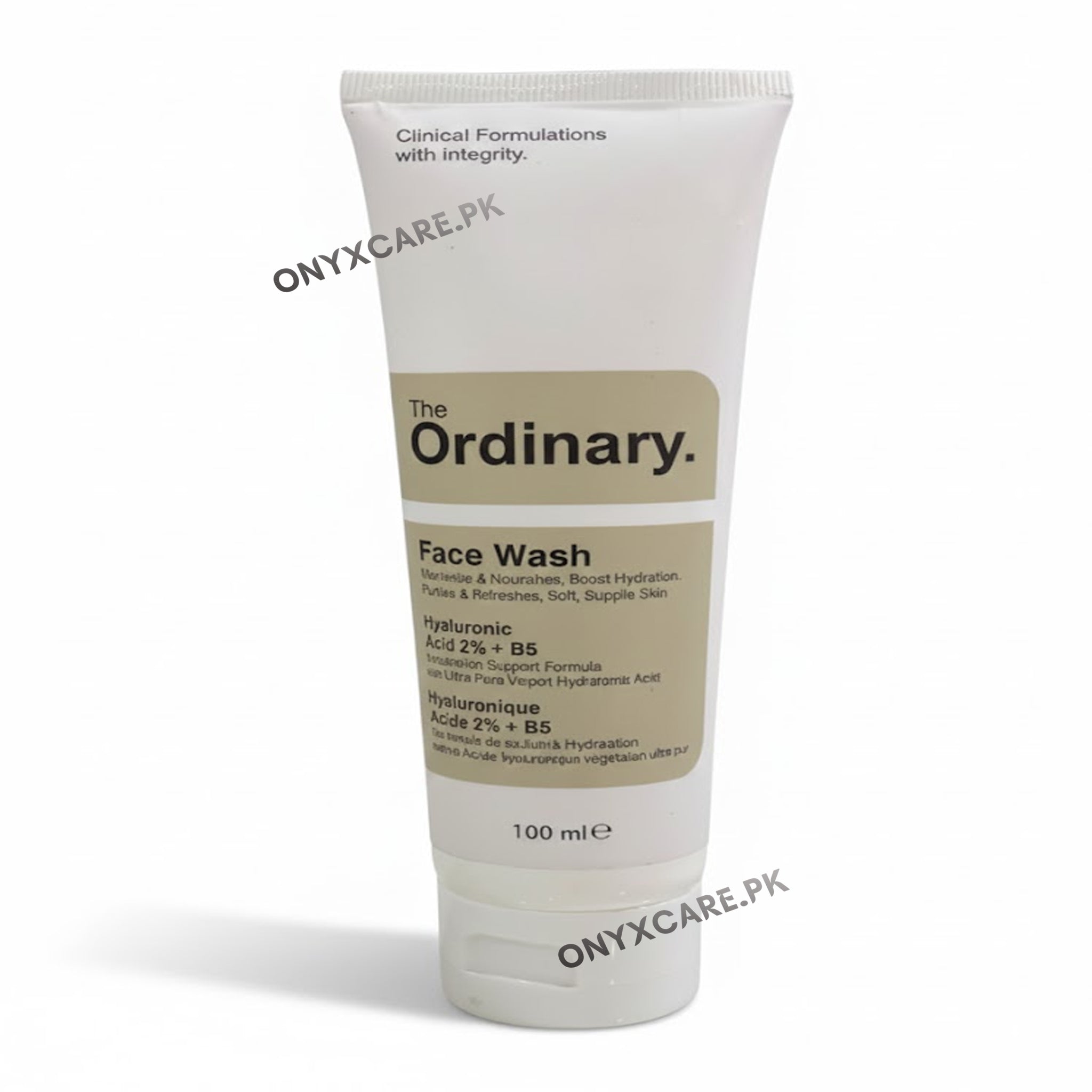 The Ordinary Face wash Hyaluronic Acid 2% + B5 100ml – OnyxCare.pk